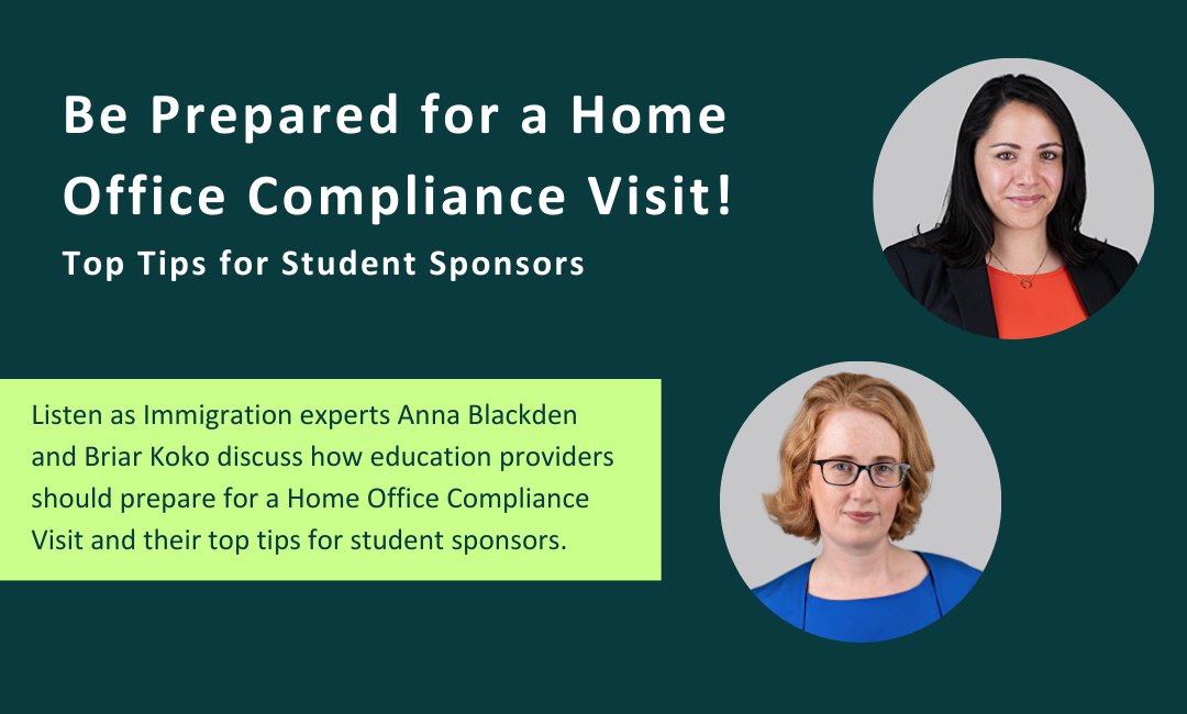 Be Prepared for a Home Office Compliance Visit: Top Tips for Student ...